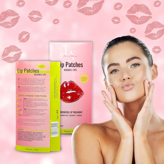 Lip Patches για ζουμερά χείλη με Νανοακίδες - (1 ζεύγος)– Elixir Young